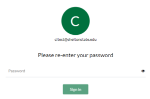 myShelton Account Recovery Setup | Shelton State